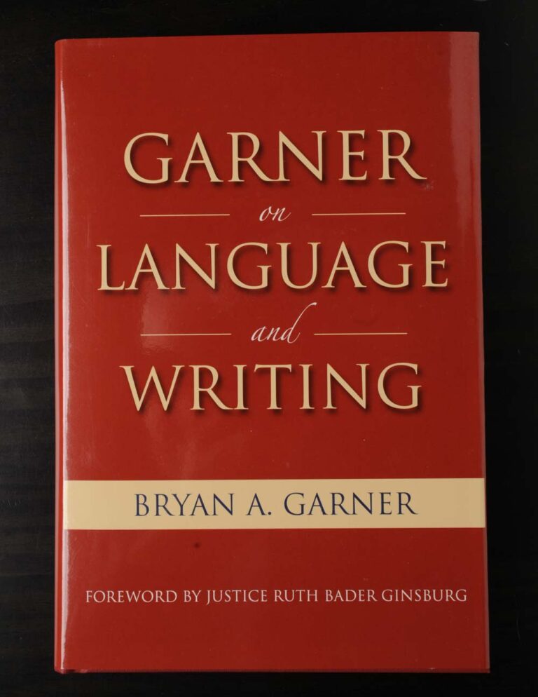 Books Archive — LawProse