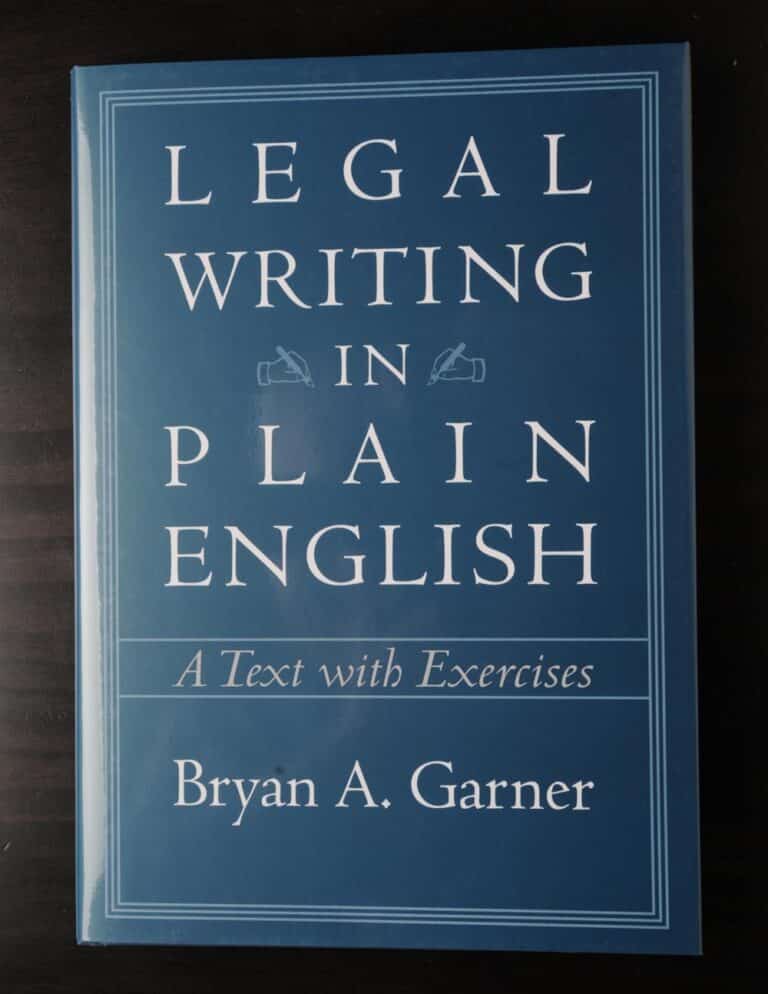 Legal Writing in Plain English: A Text with Exercises — LawProse